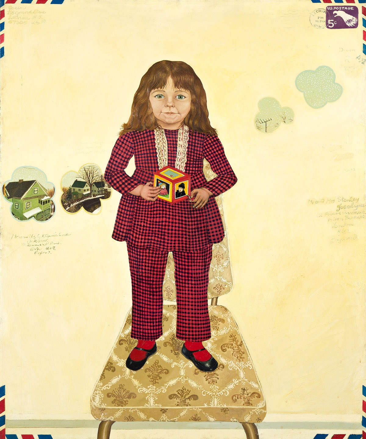 Anthony Green | Airmail Cards Souvenir from Leonia. (1968) | MutualArt