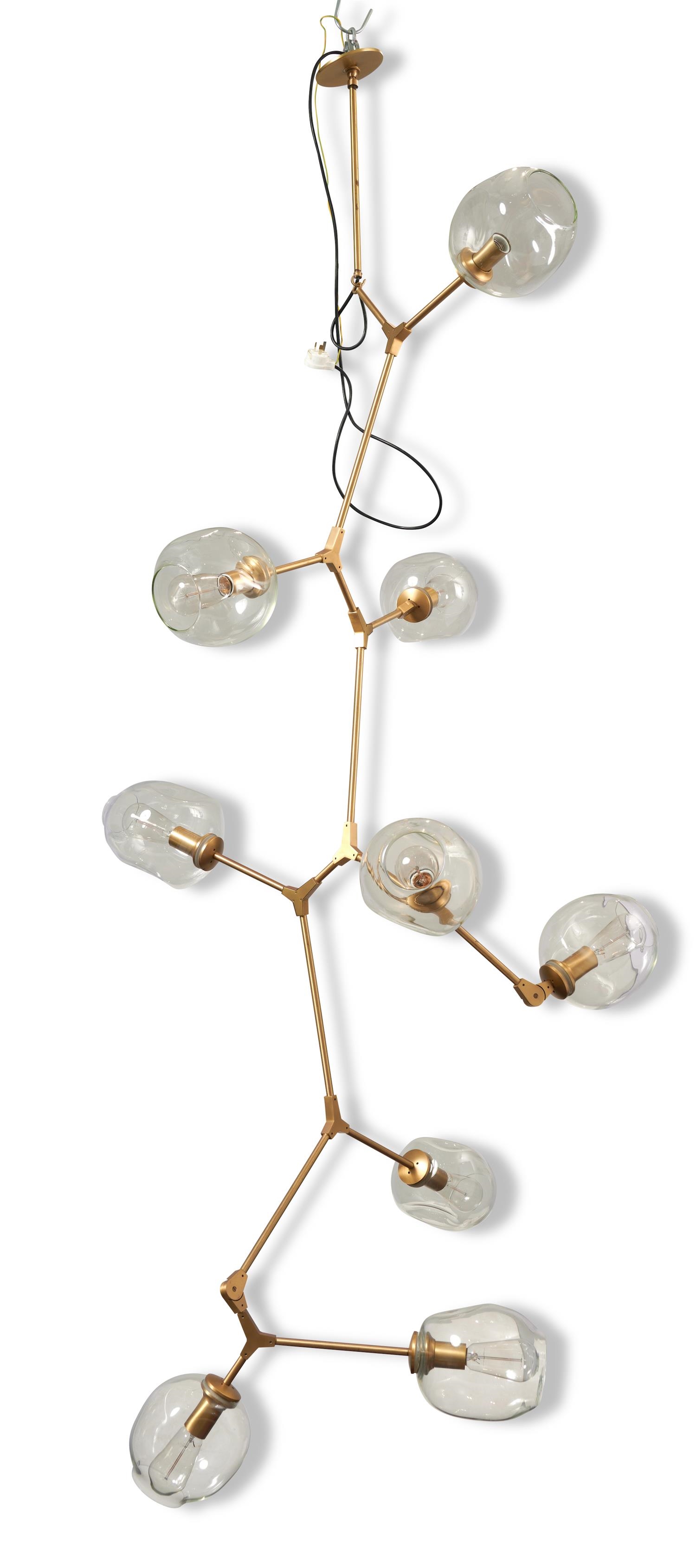 Lindsey Adelman | 9 GLOBE BUBBLE CHANDELIER | MutualArt
