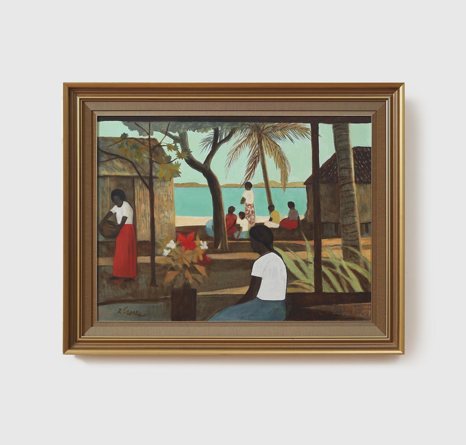 Ray Crooke | Island Scene | MutualArt