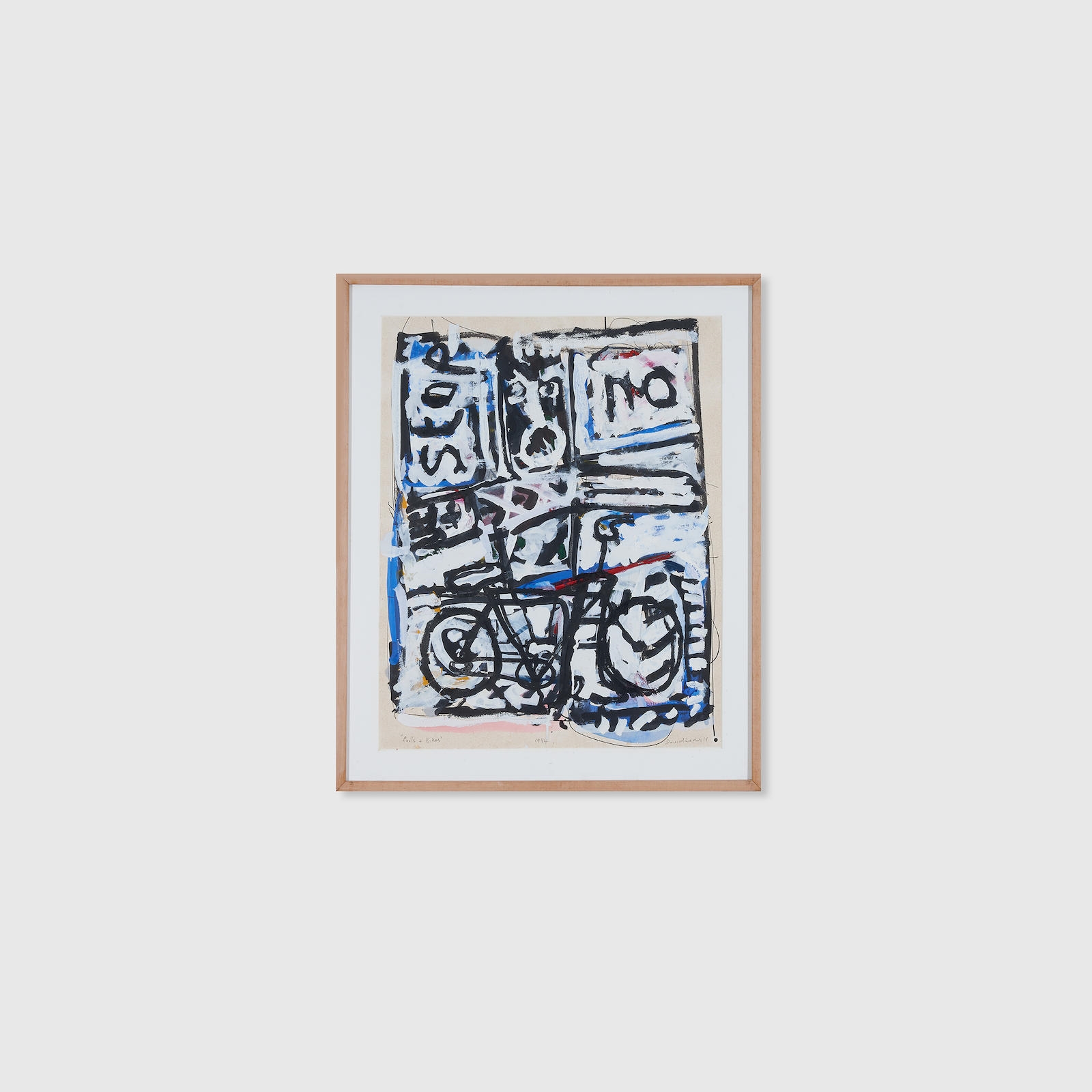 David Larwill | Fools and Bikes, 1984 (1984) | MutualArt
