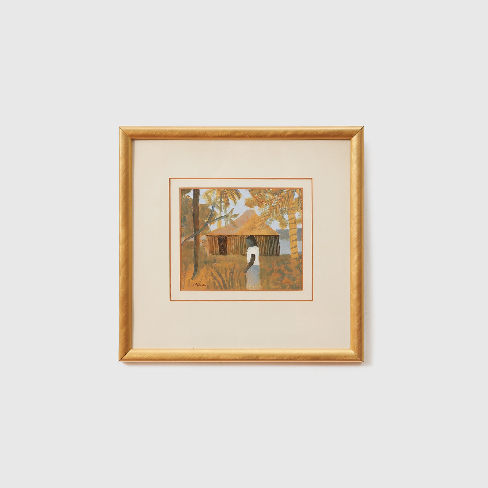 Ray Crooke | Woman in a Garden | MutualArt