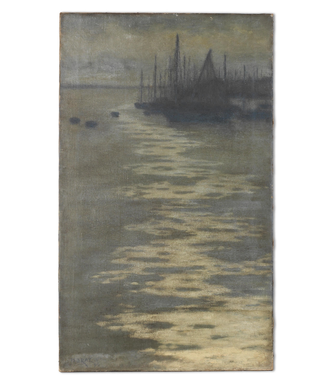 Iso Rae | Harbour at Night, 1896 (1896) | MutualArt