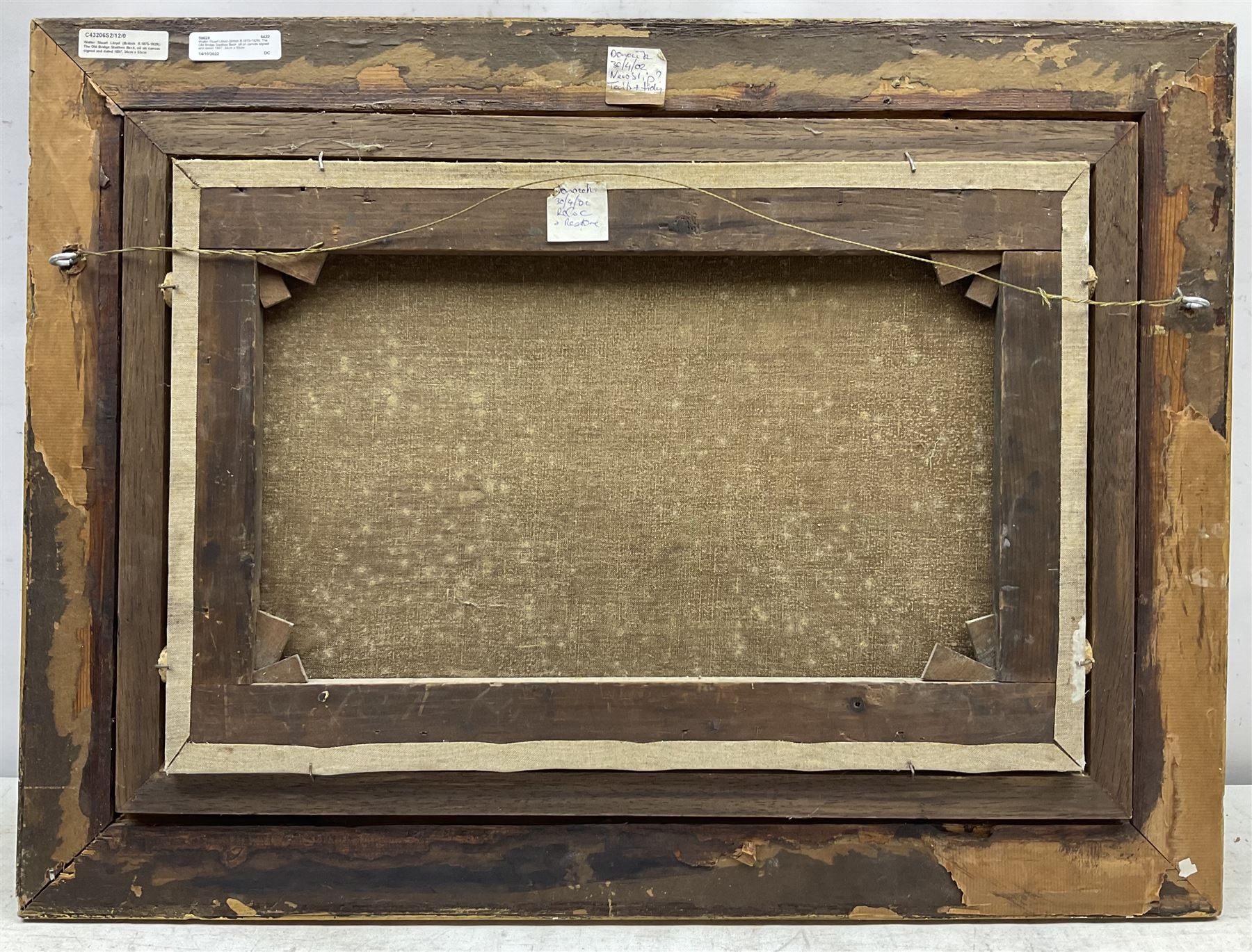 Walter Stuart Lloyd | The Old Bridge Staithes Beck (1897) | MutualArt