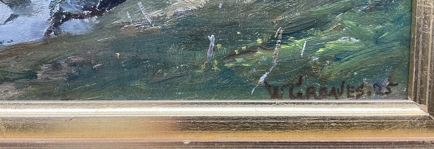 William Greaves | The River Wharfe near Woodhall Leeds | MutualArt