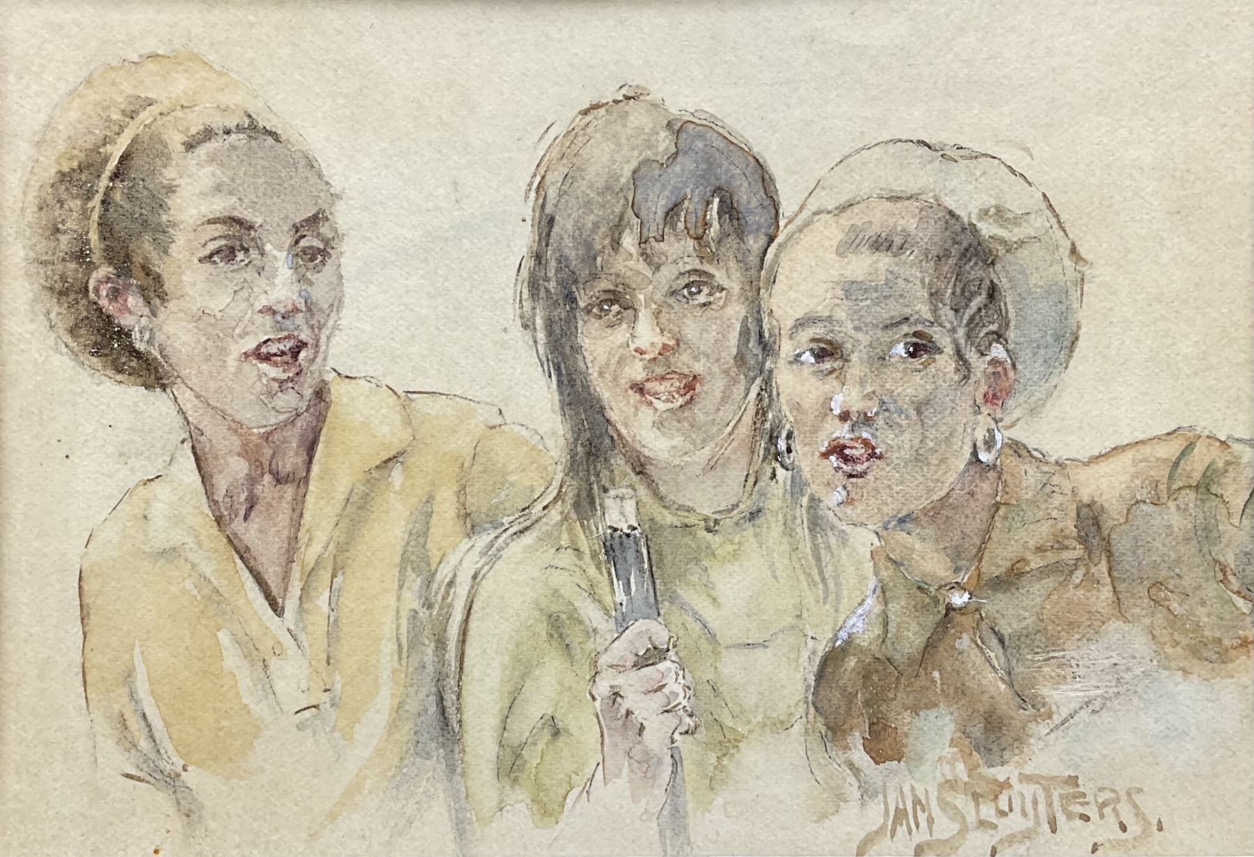 Jan Sluijters | Three Ladies in Conversation | MutualArt