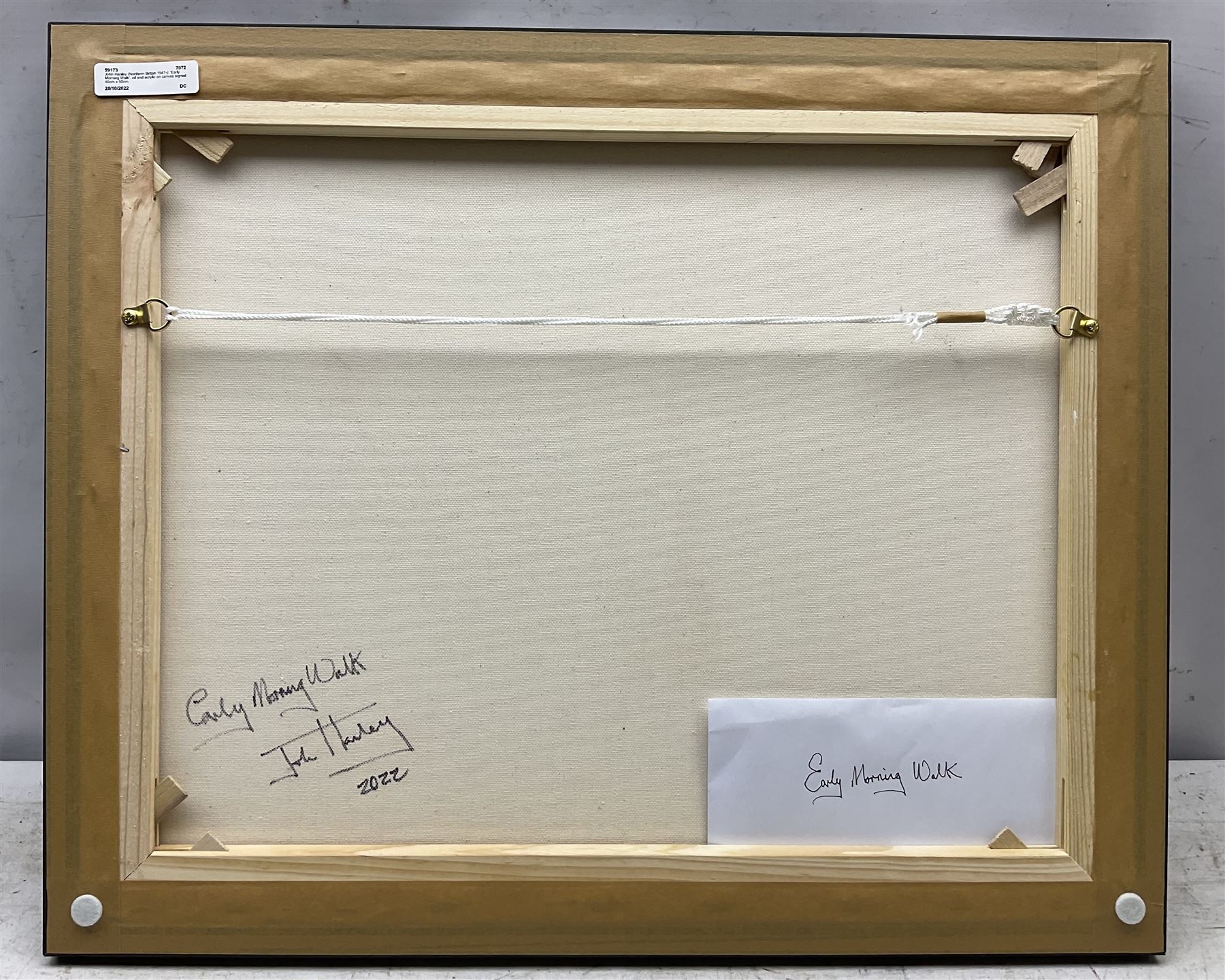 John Hanley | Early Morning Walk | MutualArt