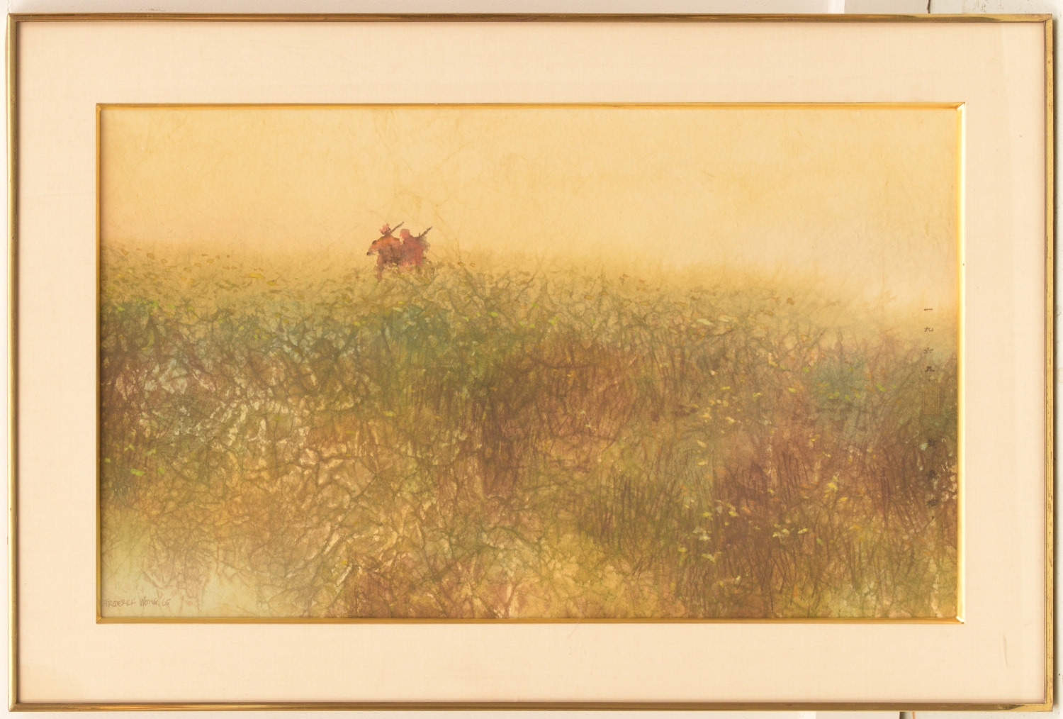 Frederick Wong | large painting (1965) | MutualArt