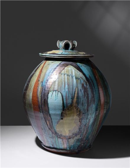 Josh DeWeese | Monumental Lidded Vessel | MutualArt