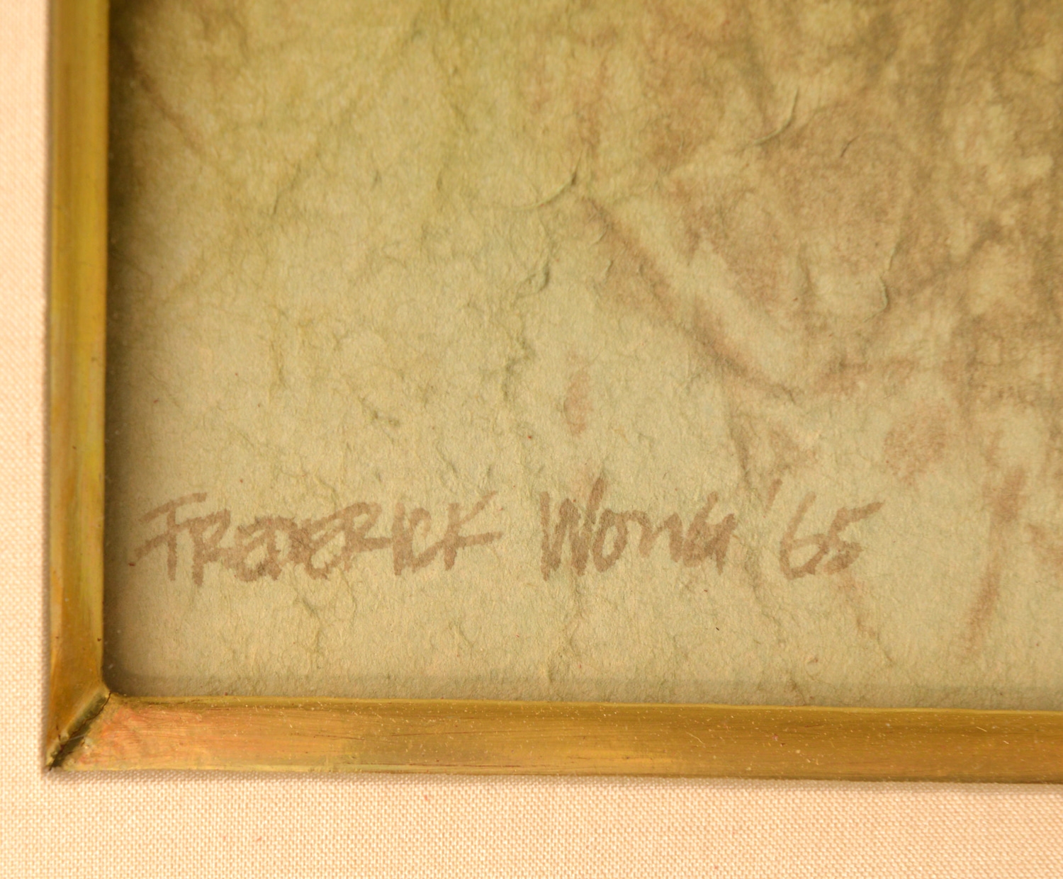 Frederick Wong | large painting (1965) | MutualArt