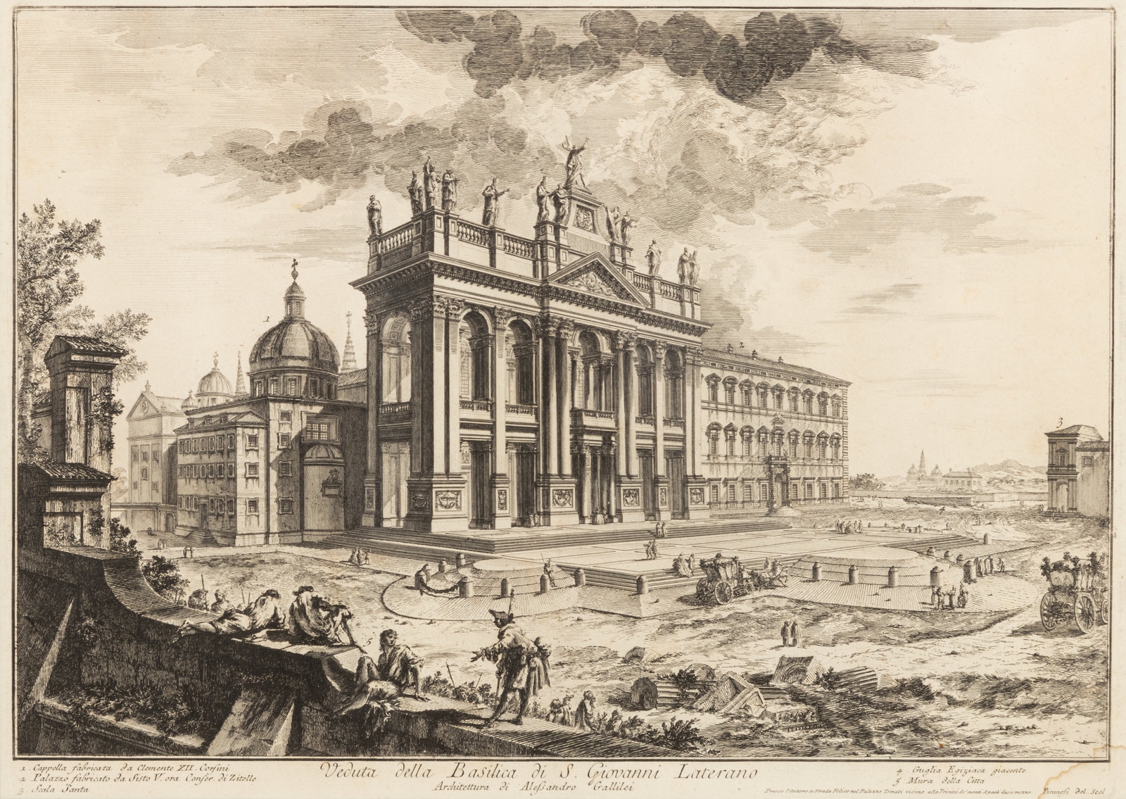 Giovanni Battista Piranesi | Basilica di San Pietro in Vaticano and ...