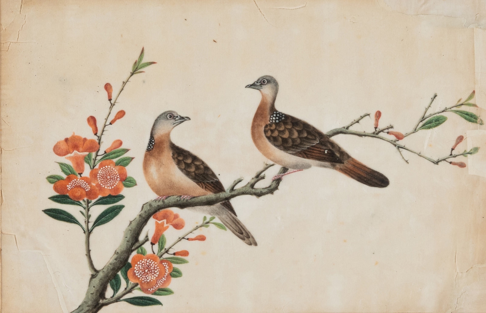 Chinese School | Six Chinese Export Pith Paintings | MutualArt