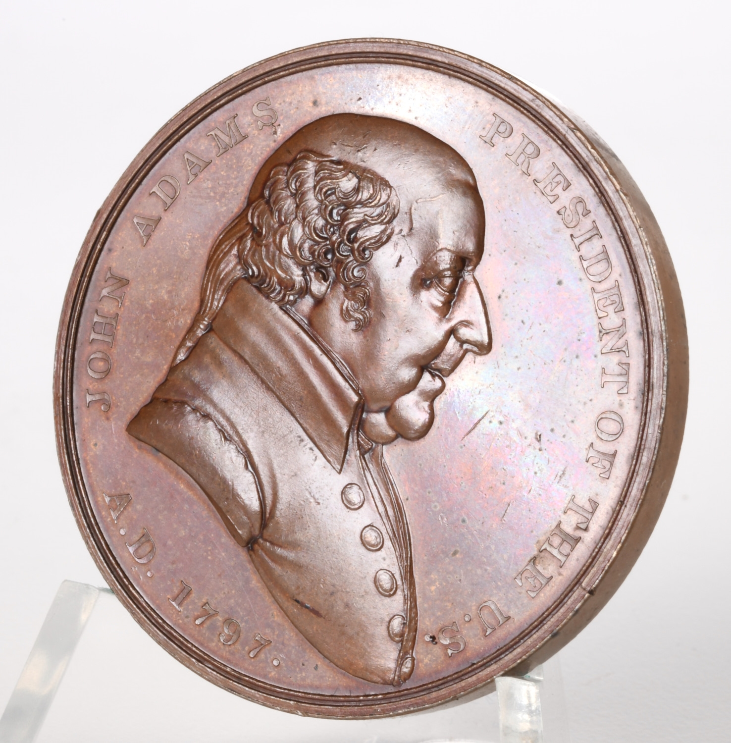John Adams | bronze (1797) | MutualArt