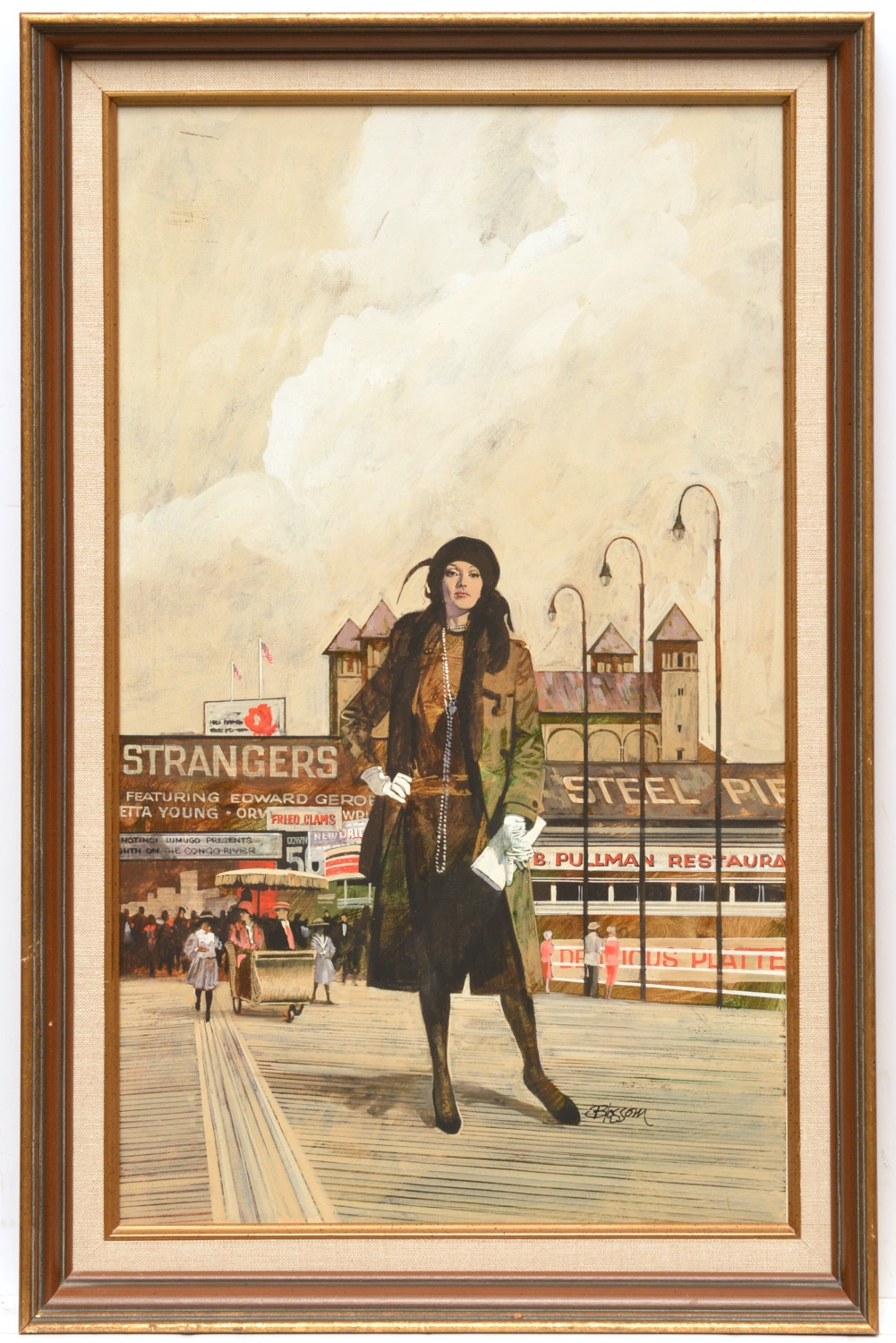 David Blossom | painting (1946) | MutualArt