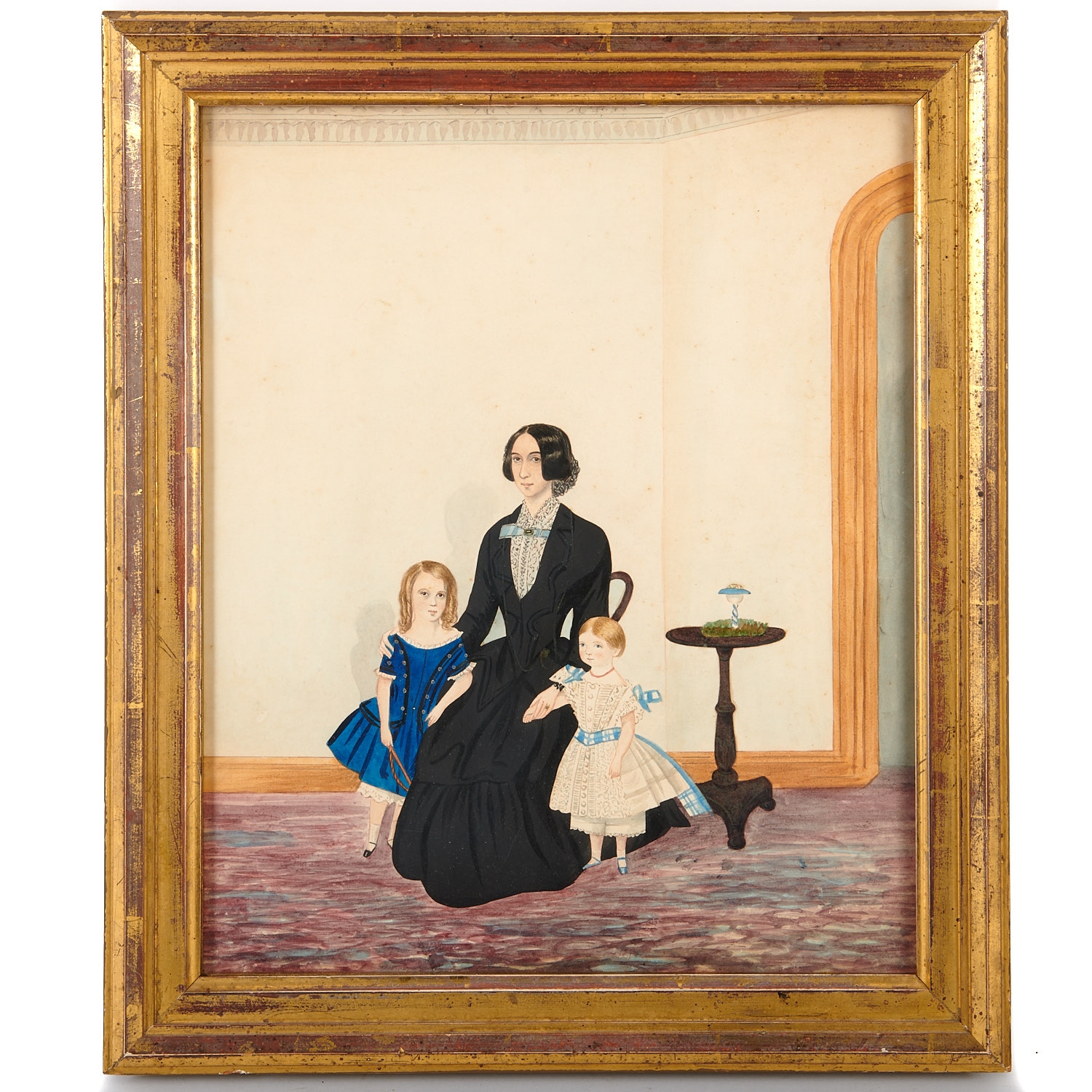 Jacob Maentel | Folk Art painting (Circa 1825) | MutualArt