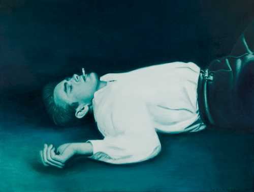 Gottfried Helnwein | Verbrannter Engel II (1990) | MutualArt