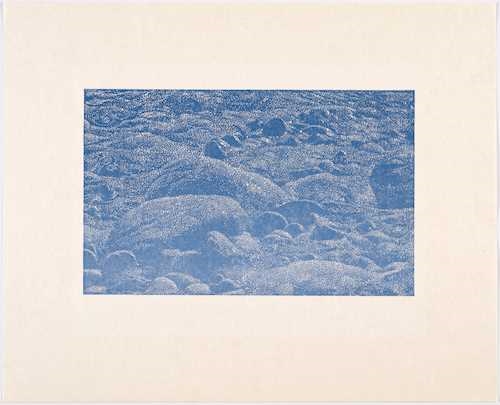 Franz Gertsch | Cima del mar (détail 2) (1990) | MutualArt