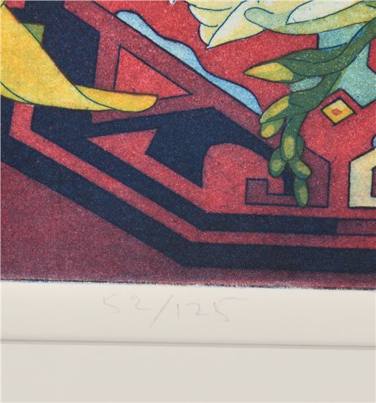Katja Oxman | large format aquatint | MutualArt