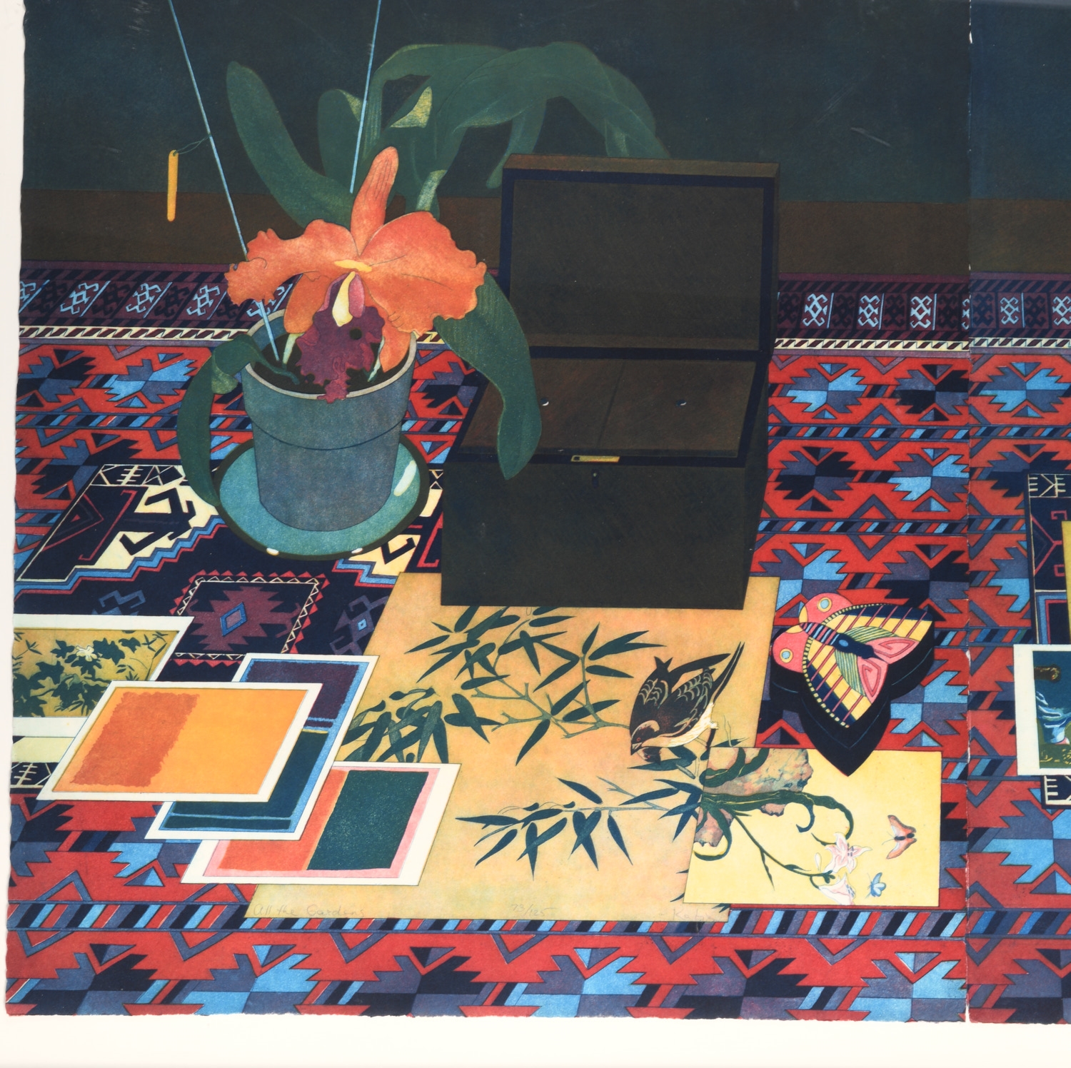 Katja Oxman | large format aquatint diptych | MutualArt