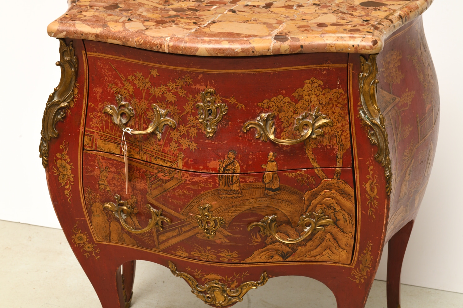 Unknown | breche d'alep marble top (Circa 1900) | MutualArt