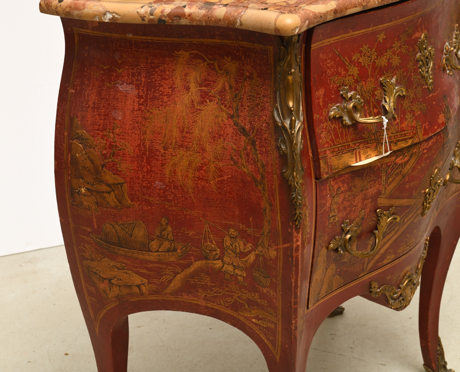 Unknown | breche d'alep marble top (Circa 1900) | MutualArt