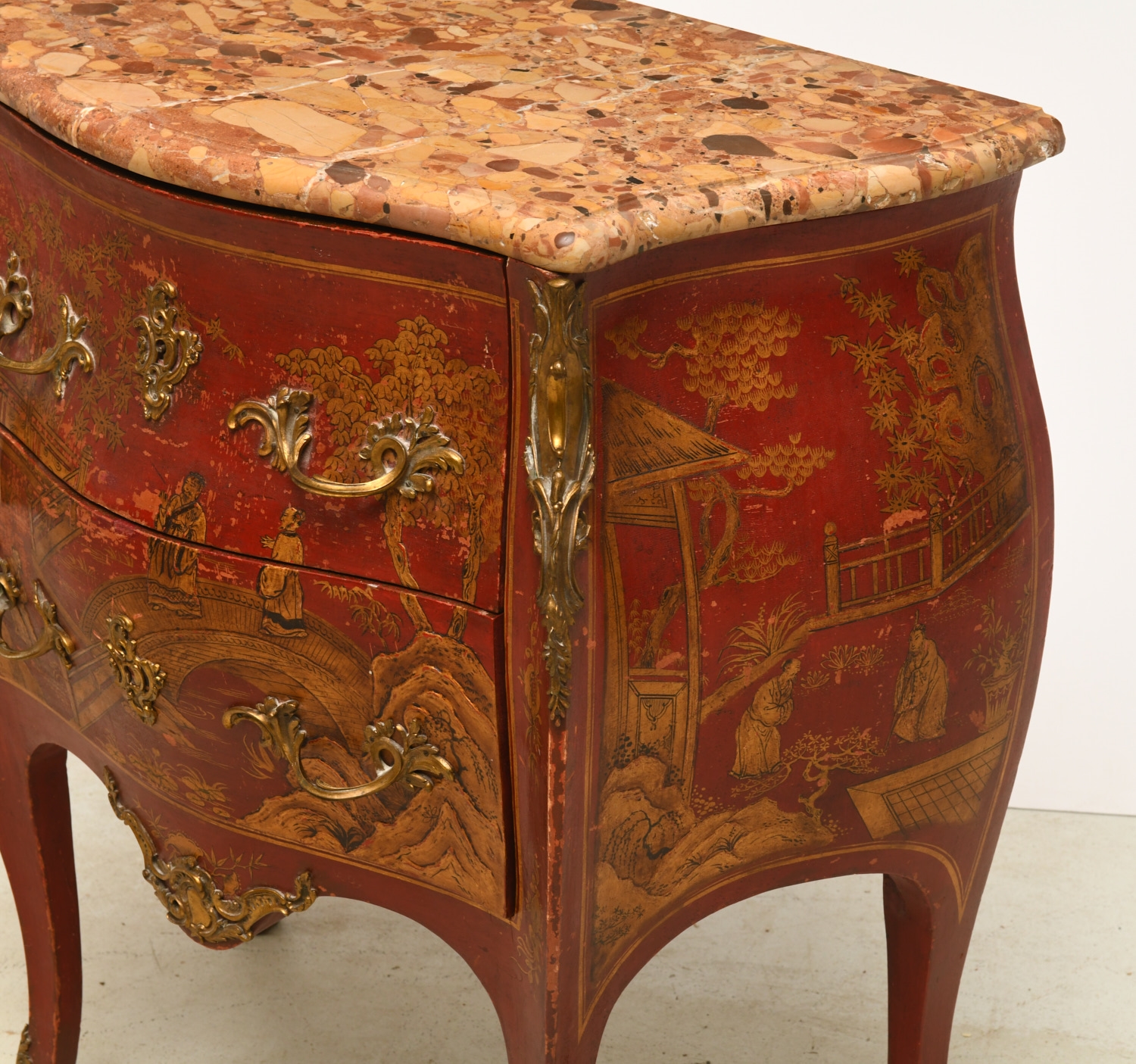 Unknown | breche d'alep marble top (Circa 1900) | MutualArt