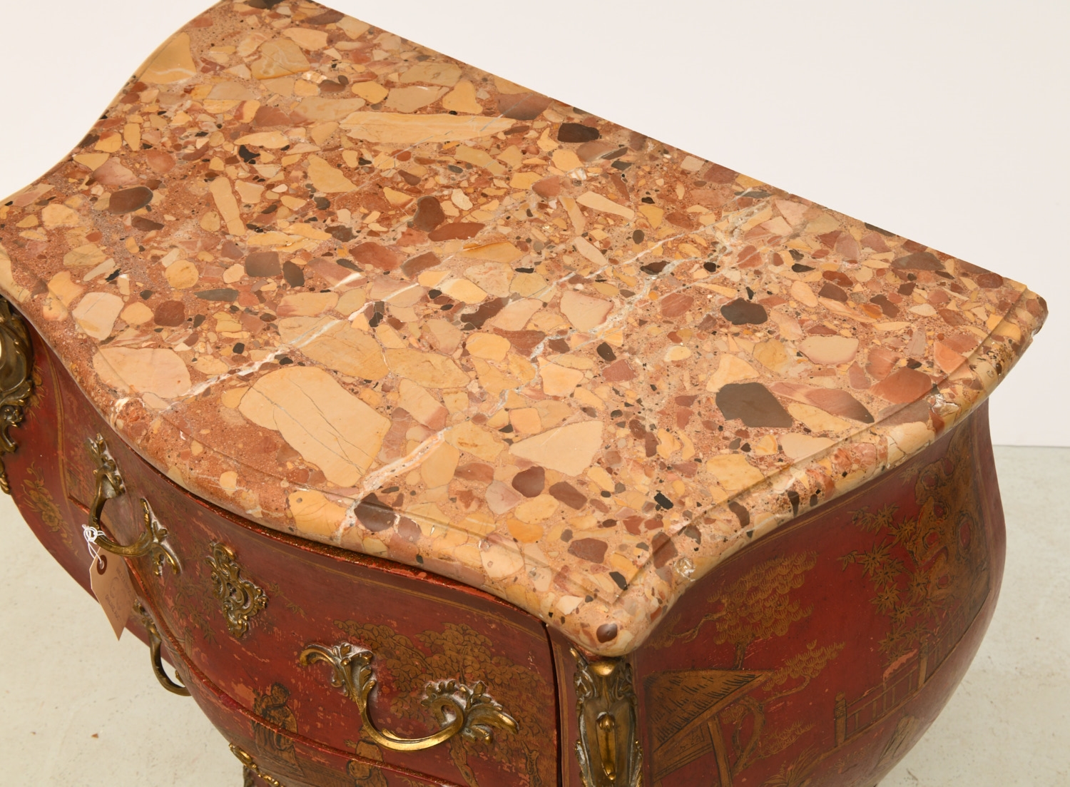 Unknown | breche d'alep marble top (Circa 1900) | MutualArt