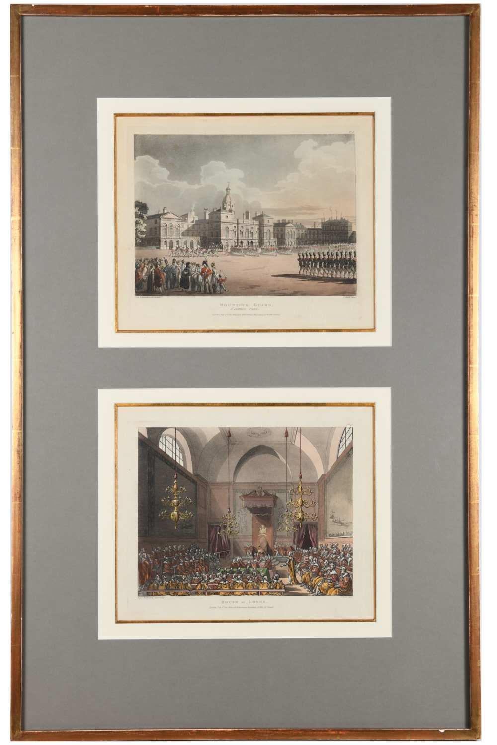 Thomas Rowlandson | 6 hand colored London engravings | MutualArt