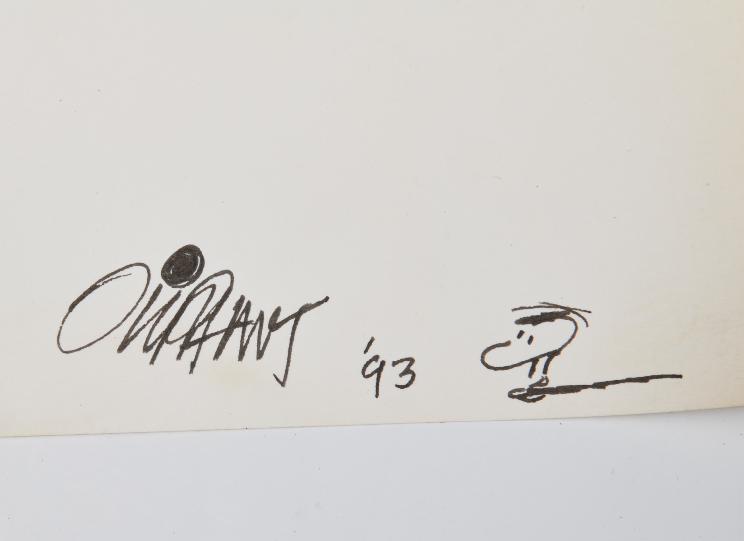 Pat Oliphant | original political cartoon (1993) | MutualArt