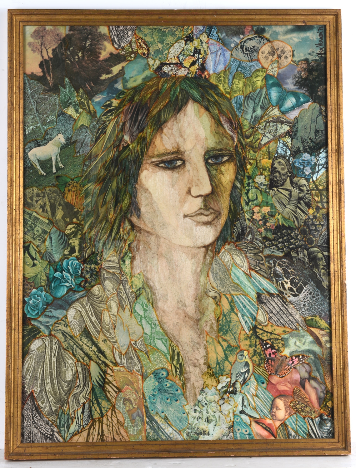 Morrison | Jim Morrison portrait (1972) | MutualArt