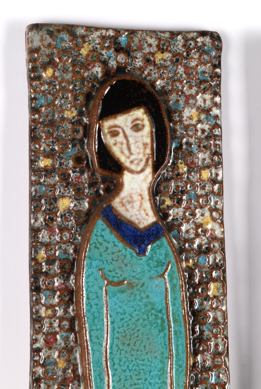 Harris G. Strong | pair ceramic wall plaques | MutualArt