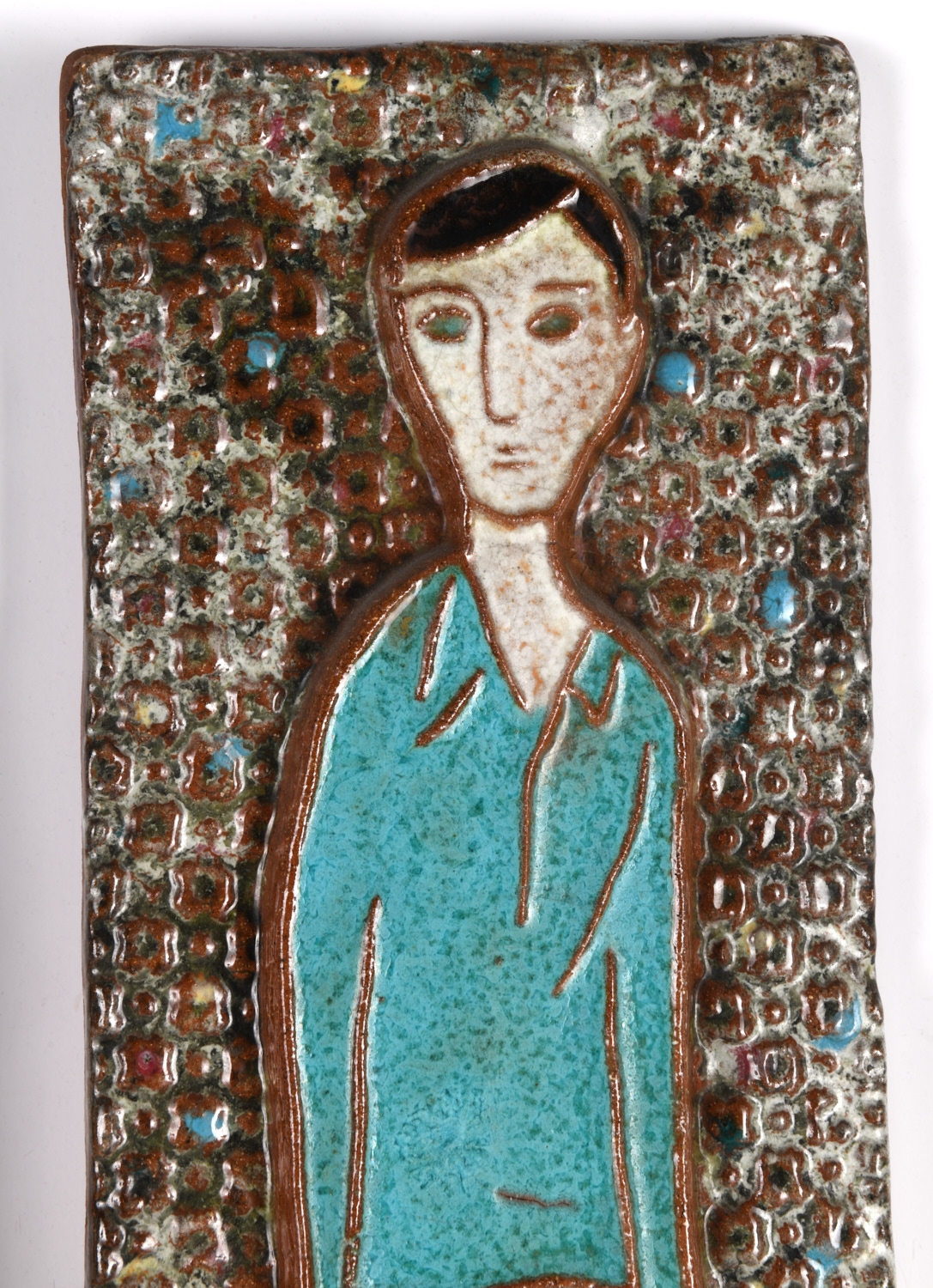 Harris G. Strong | pair ceramic wall plaques | MutualArt