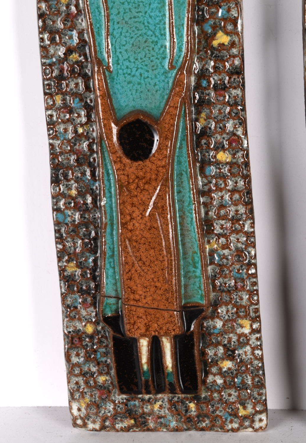 Harris G. Strong | pair ceramic wall plaques | MutualArt