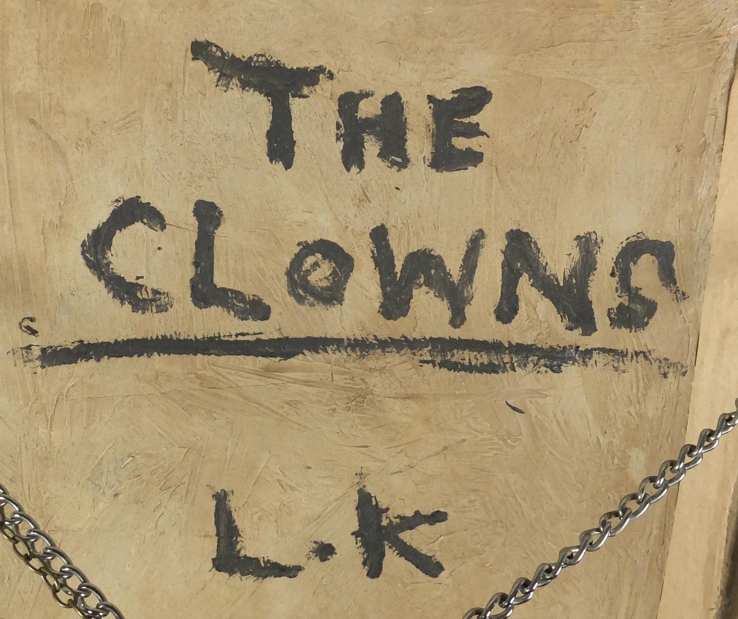 Dame Laura Knight | Five clowns in a circus | MutualArt