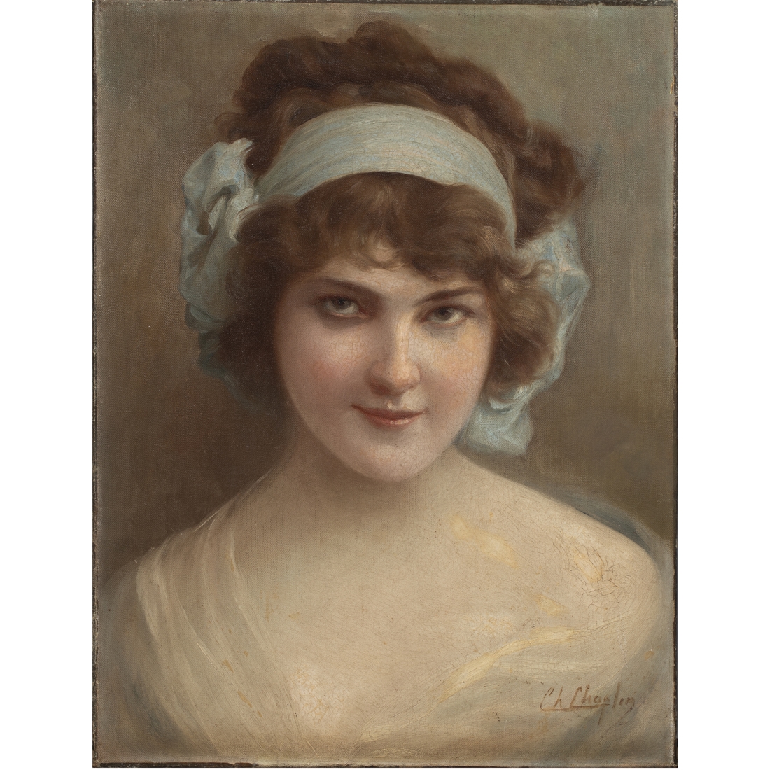 Charles Joshua Chaplin | Portrait of a Lady | Compare similar artworks ...