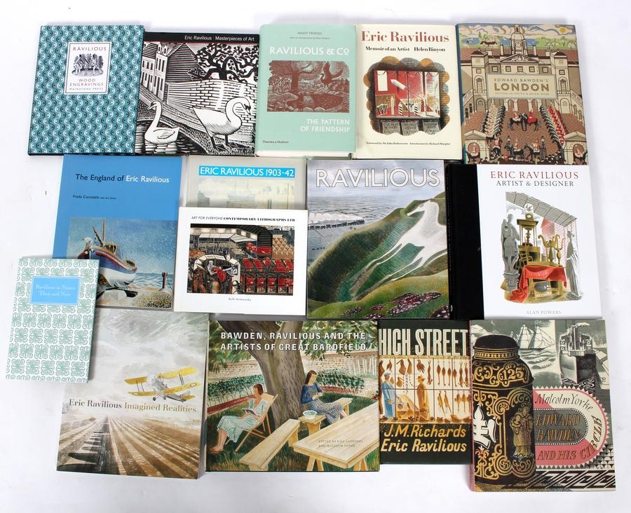 Eric Ravilious | A group of books on Eric Ravilious and Edward Bawden ...