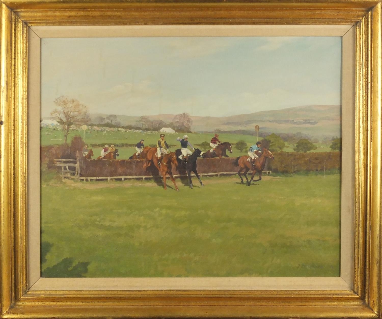 Ruth Gibbons | Ruth Gibbons - Vale of Lune Point-To-Point | MutualArt