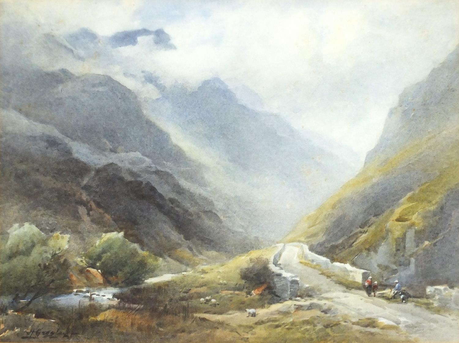 Harold Gresley | Harold Gresley - The Misty Pass | MutualArt