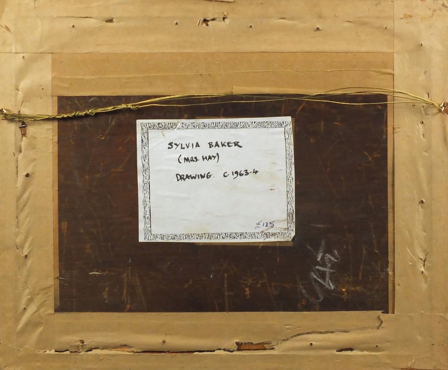 Silvia Baker | Silvia Baker Hay - Study of a lions head and an antelope ...