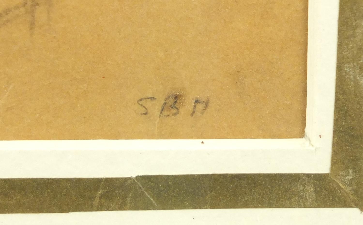 Silvia Baker | Silvia Baker Hay - Study of a lions head and an antelope ...