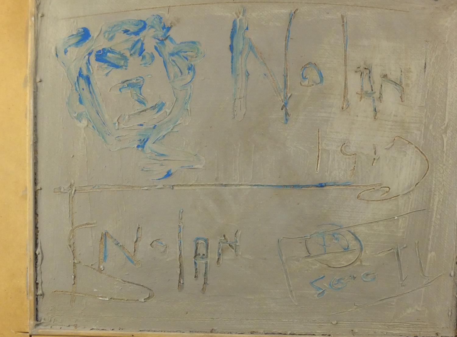 Australian School | Manner of Sidney Nolan - Surreal study of two ...