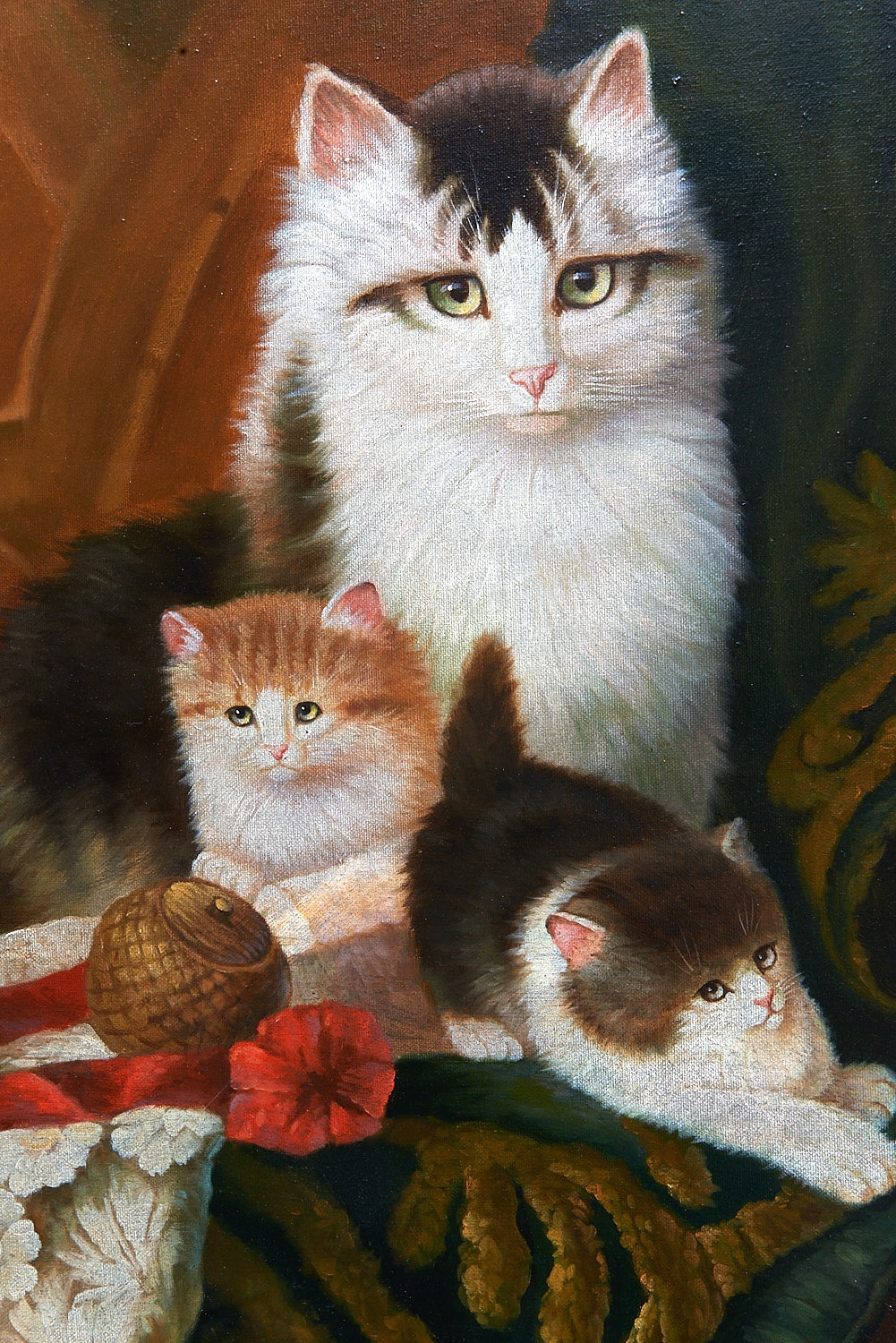 Tom Morris | cat painting | MutualArt