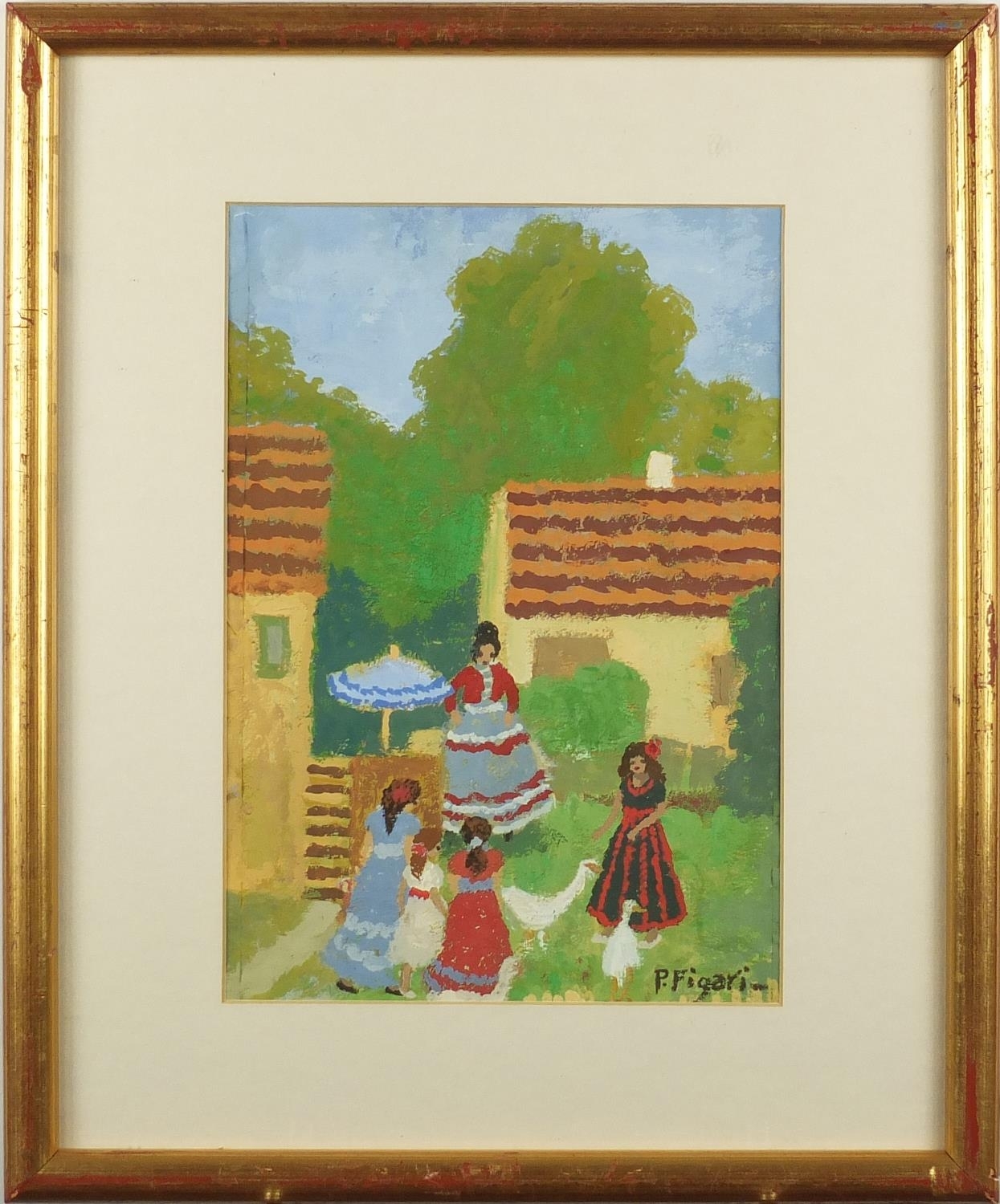 American School | Manner of Pedro Figari - Children playing | MutualArt