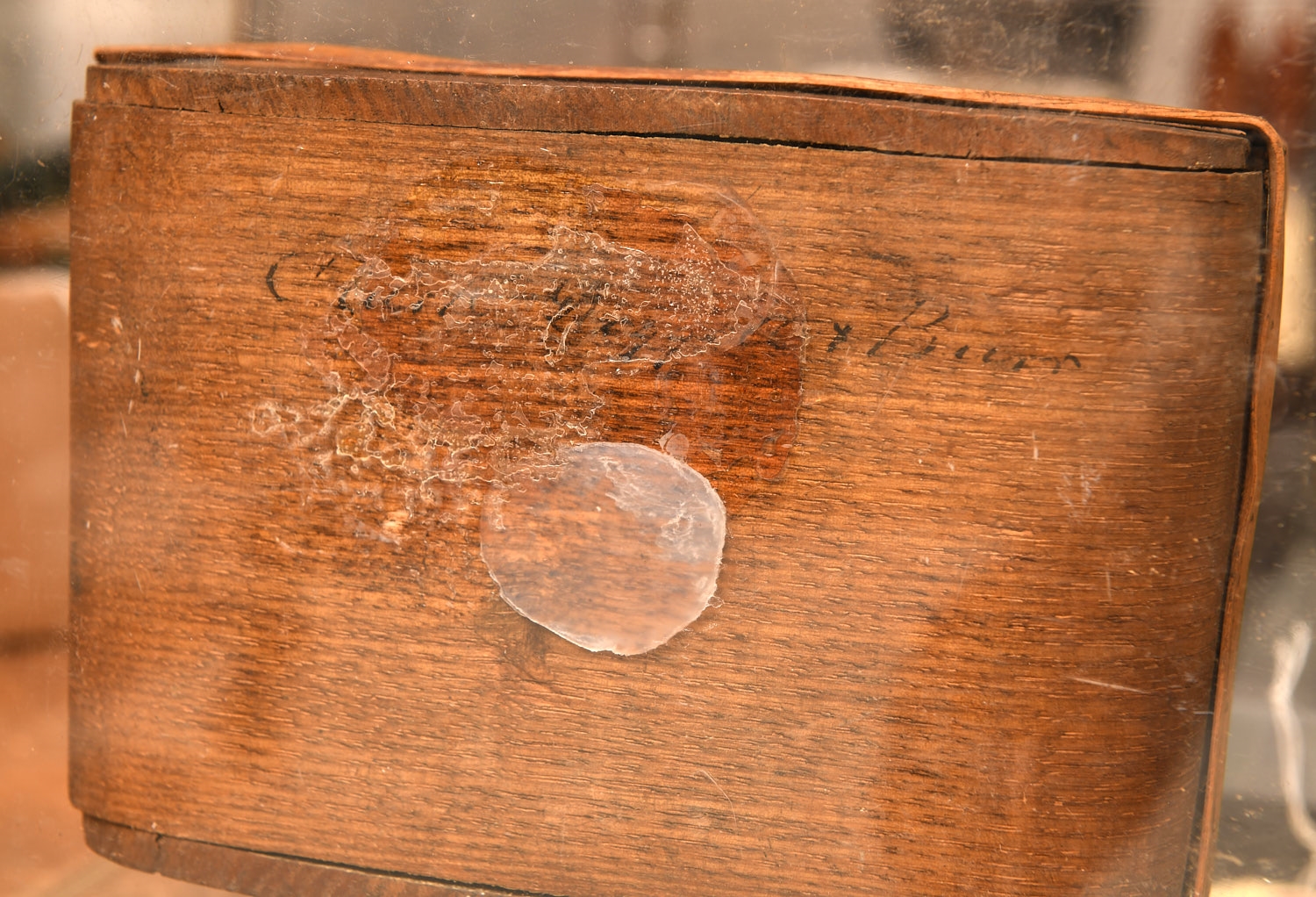J. Clark | bentwood wooden trunk patent model by D.J. Clark (1869 ...