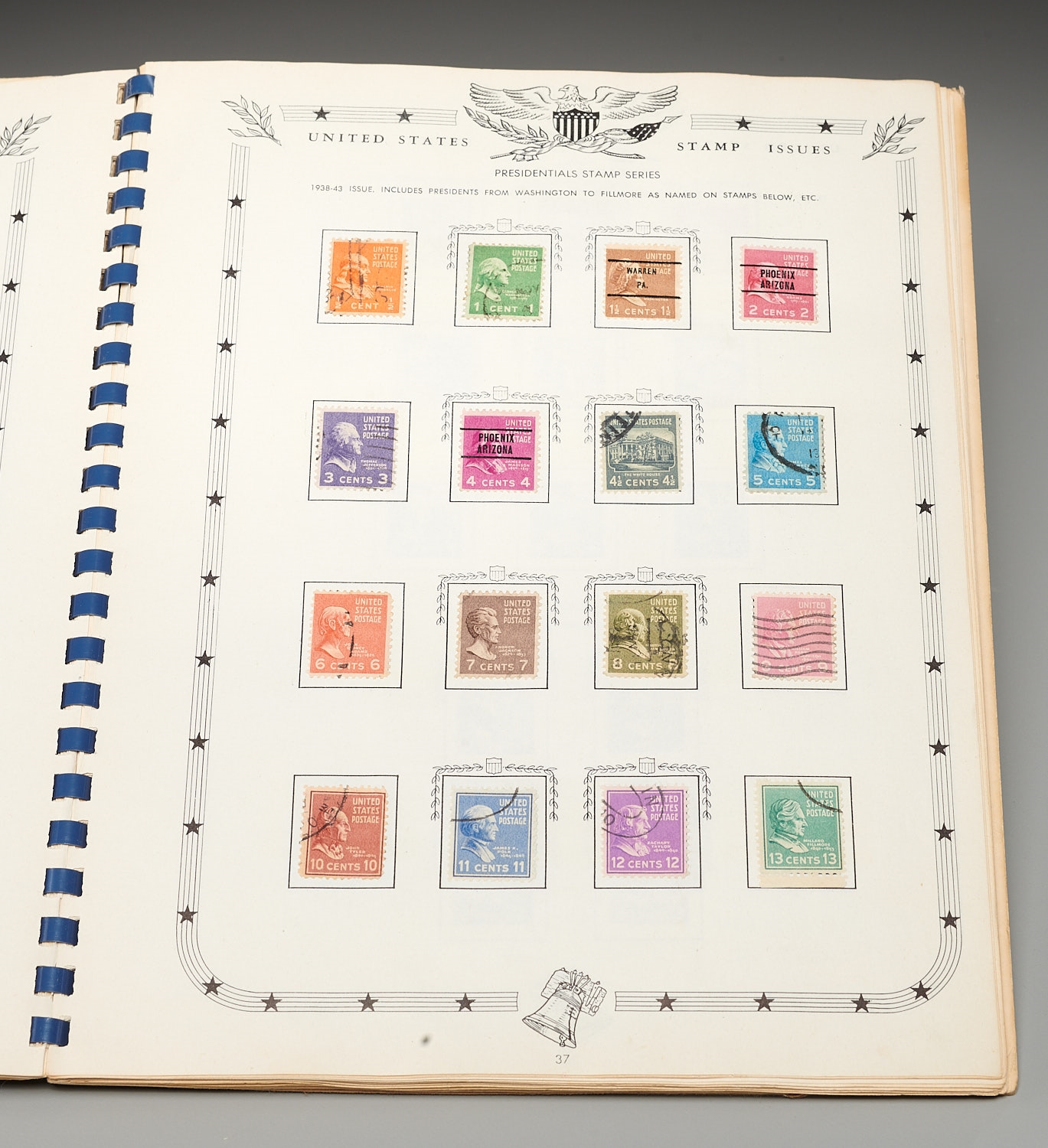 Dwight D. Eisenhower | stamps hinged (1890 - 1893) | MutualArt