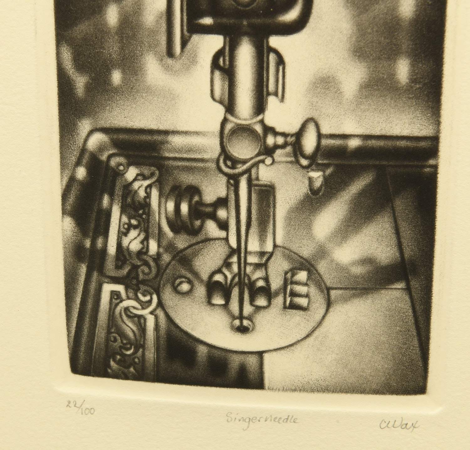 Carol Wax | mezzotint (1988) | MutualArt