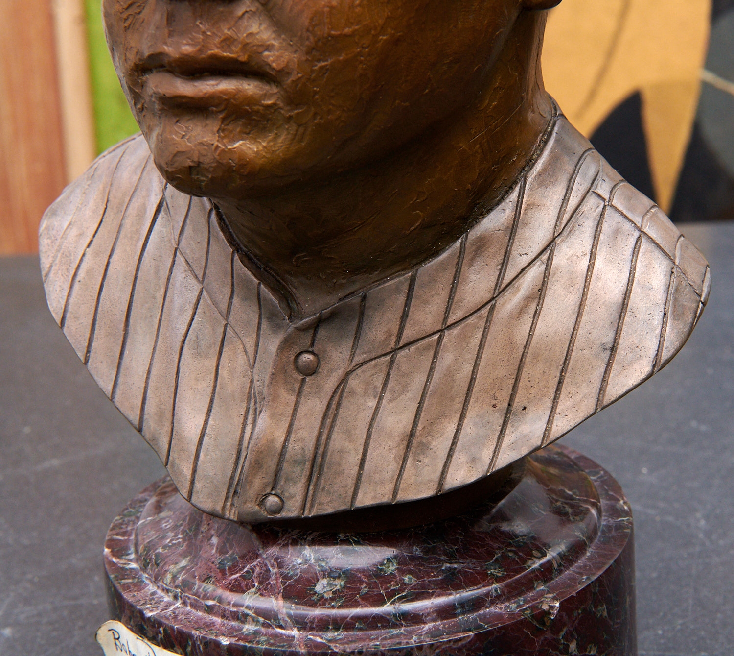 Babe Ruth | bronze bust of Babe Ruth (Circa 1991) | MutualArt