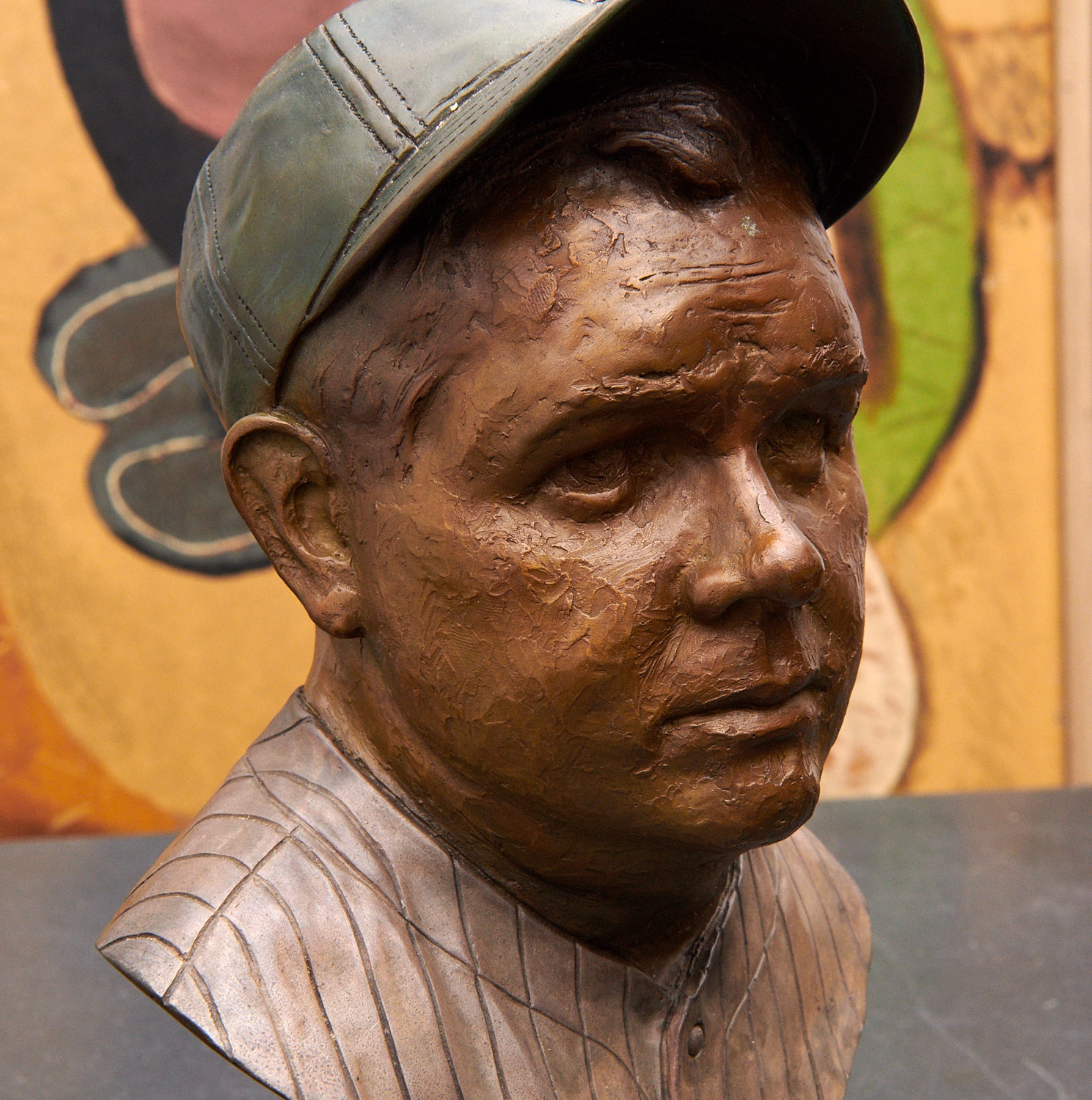 Babe Ruth | bronze bust of Babe Ruth (Circa 1991) | MutualArt