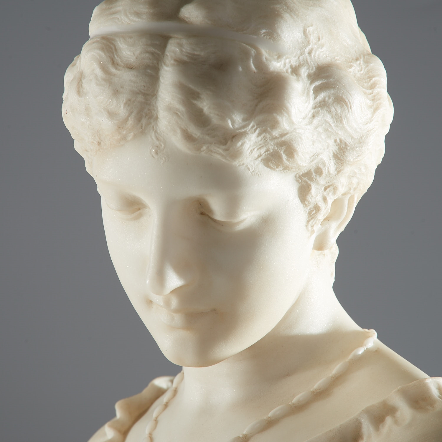 William Couper | white marble bust | MutualArt