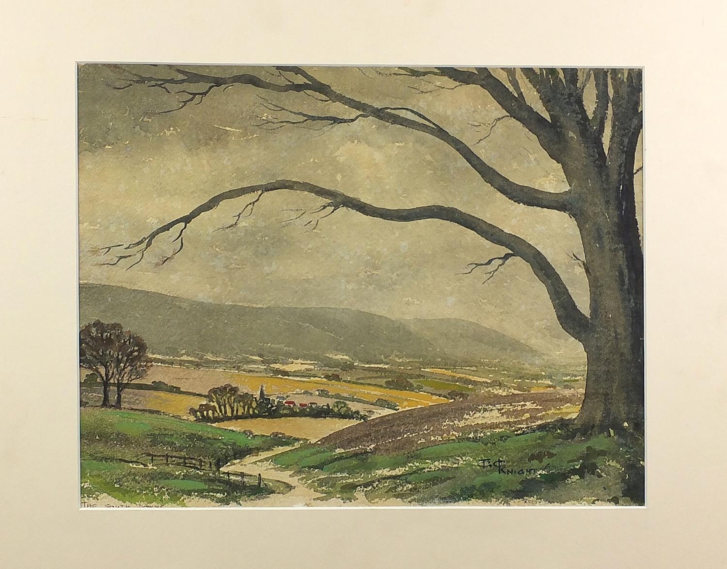 Charles Knight | Charles Knight - The South Downs | MutualArt