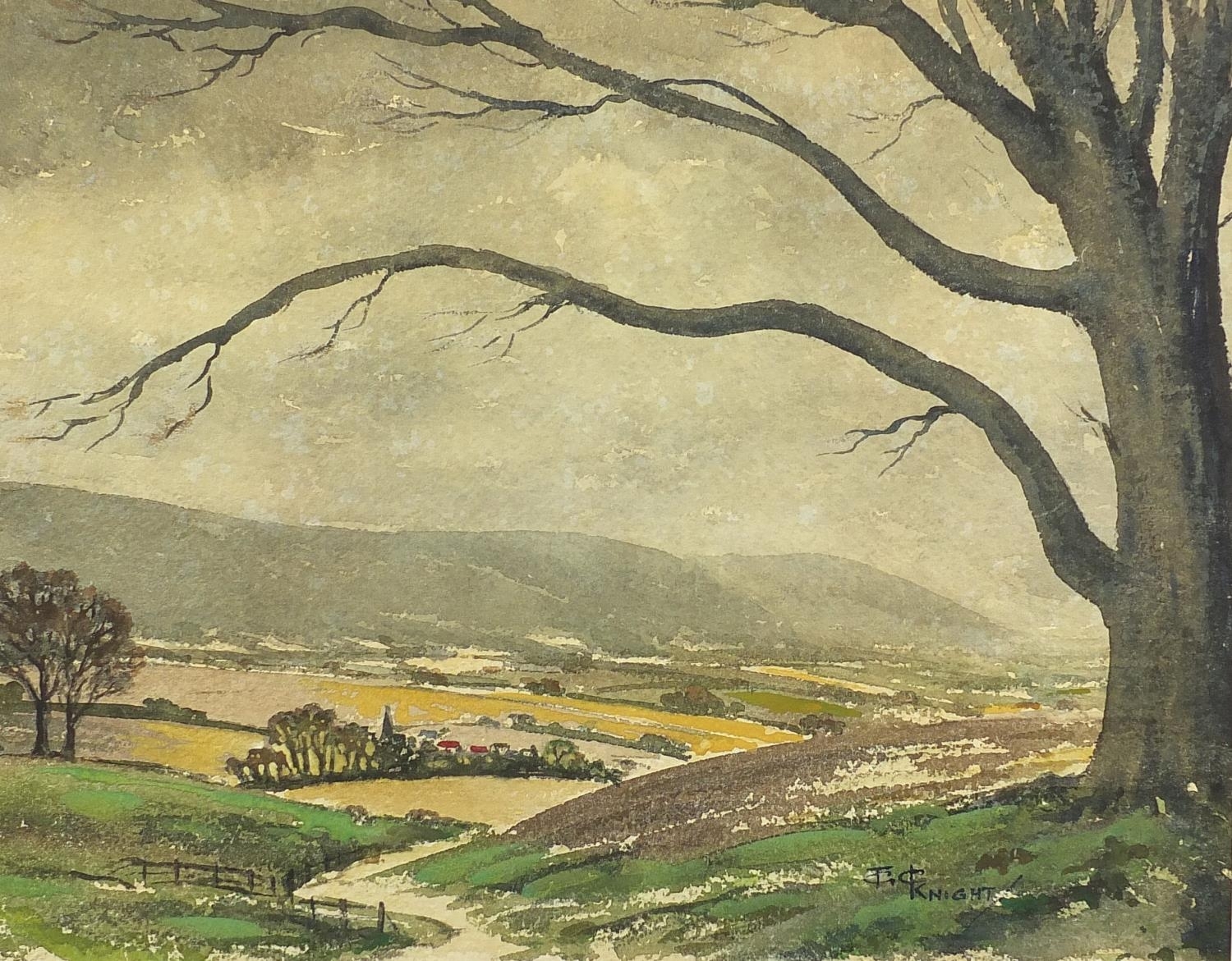Charles Knight | Charles Knight - The South Downs | MutualArt